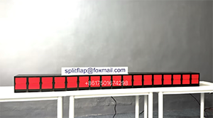 Triple Swords - Manufacturer of split flap display | Fully customizable